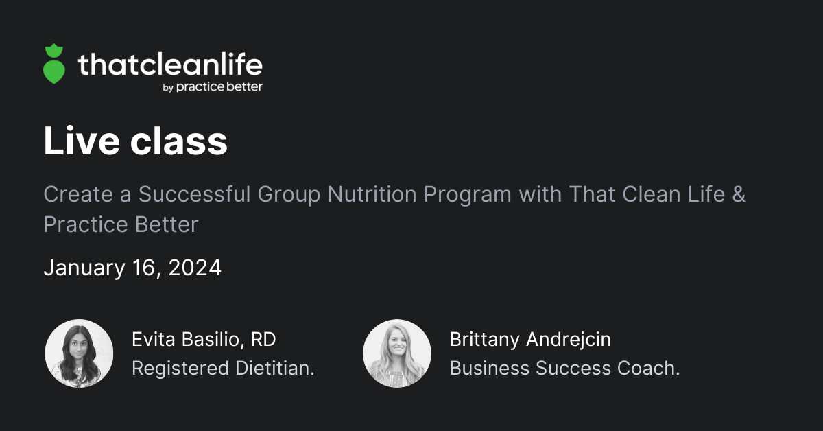 The Ultimate Guide to Running a Successful Group Nutrition Program Online