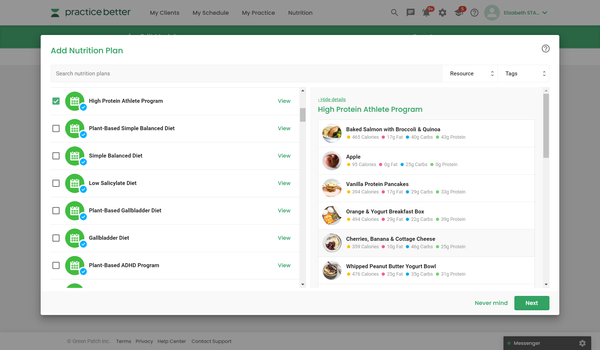 Introducing That Clean Life's Integration with Practice Better